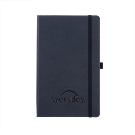 A5 navy blue notebook